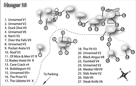 Hanger 18 Haycock Guidebook – PA Climbing